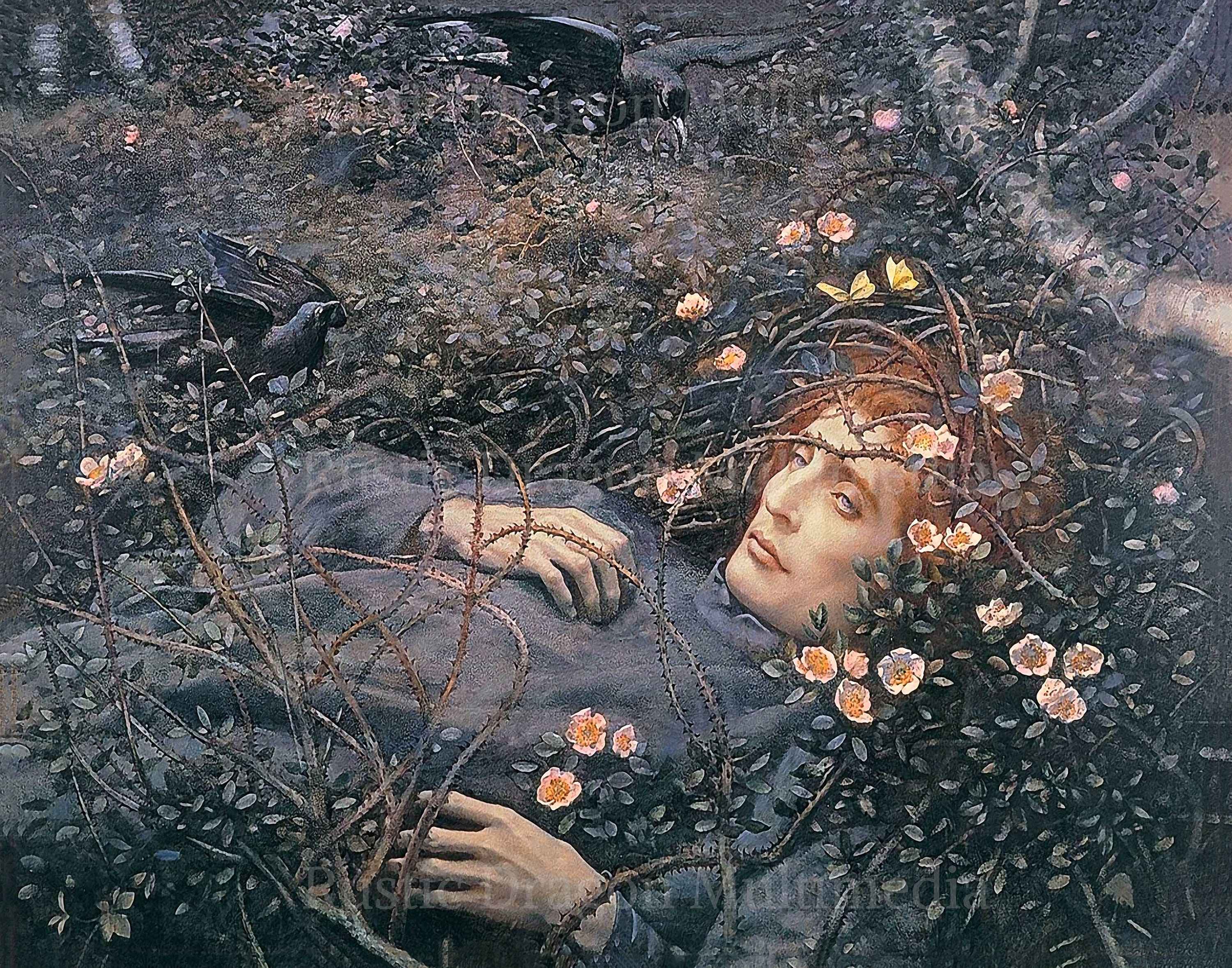Edward Robert Hughes Oh What's That in the - Etsy España