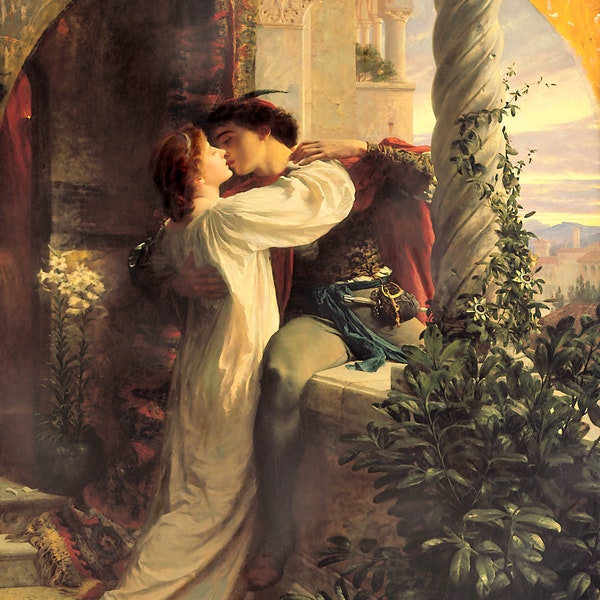 Romeo and Juliet Artwork - Etsy