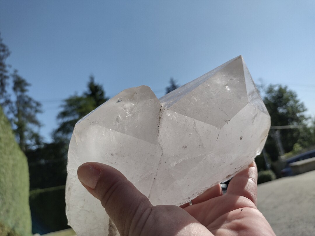 Clear Quartz Chunk Aka Bridge Crystal - Etsy