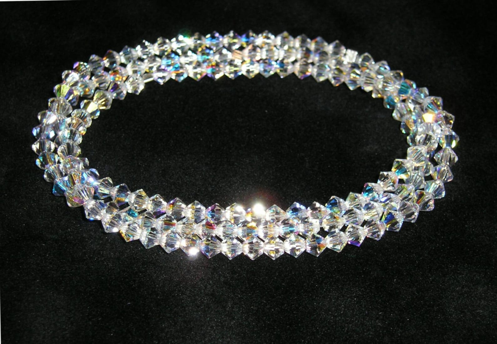 SET OF THREE Swarovski Crystal Bracelets - Etsy