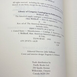 The Historical Supply Catalogue A Nineteenth-century Sourcebook by Alan ...