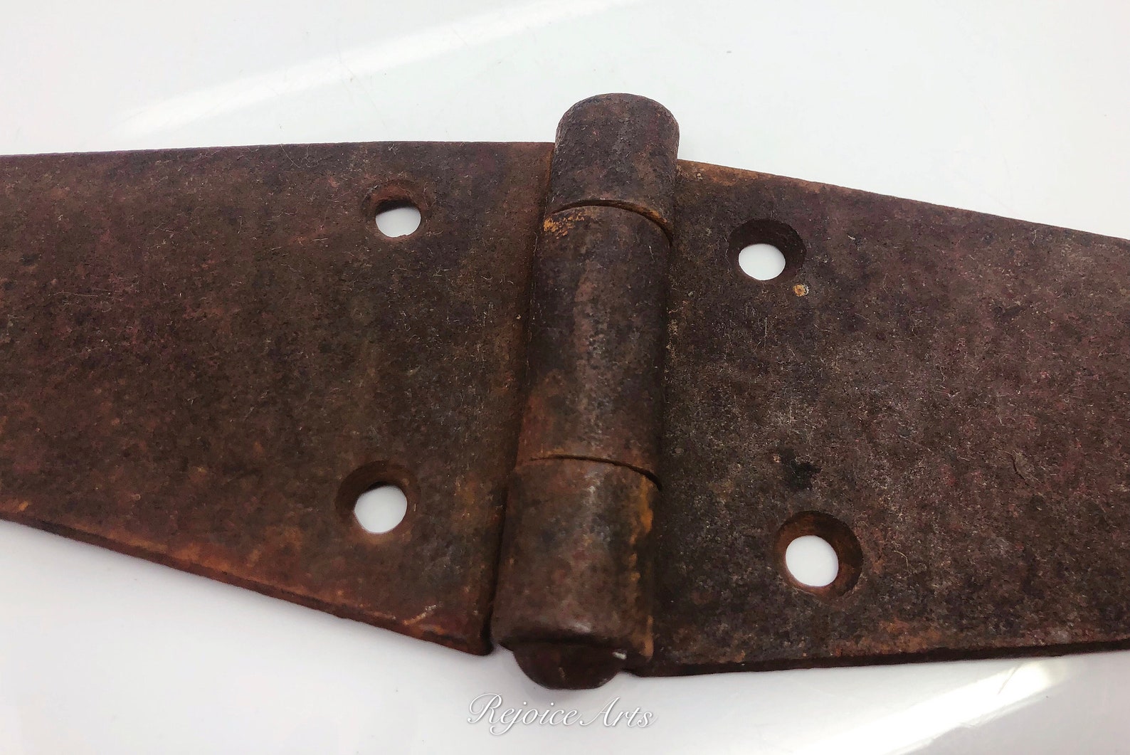 Vintage Large Rusty Iron Gate Hinge - Etsy
