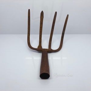 Vintage Primitive Pitchfork Pitch Fork Hay Rake Head Barn Tool - Etsy