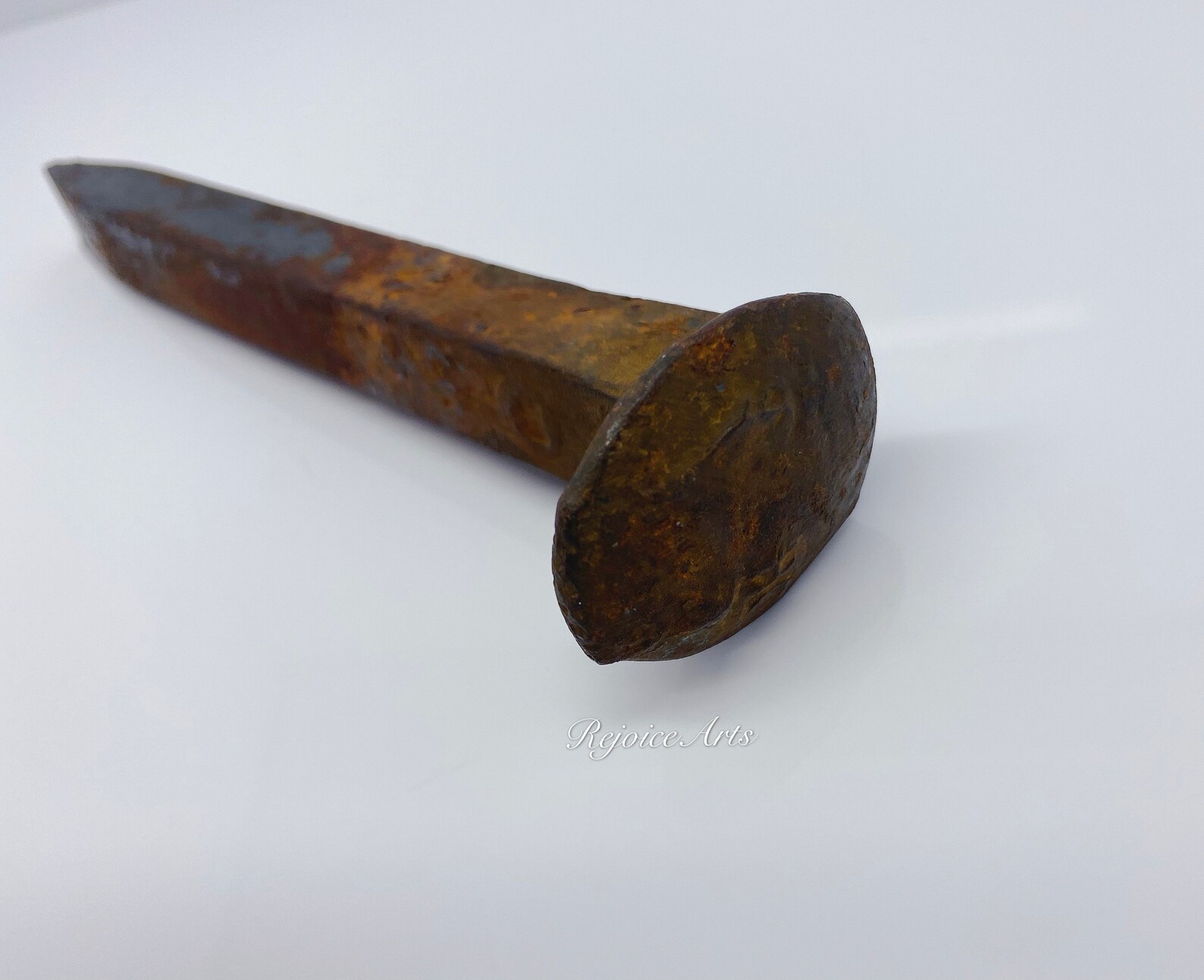 Vintage Cast Iron Metal Railroad Spike Stamped With the Letter - Etsy