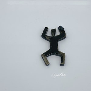 Vintage Handmade Metal Laser Cut Man Figure - Etsy