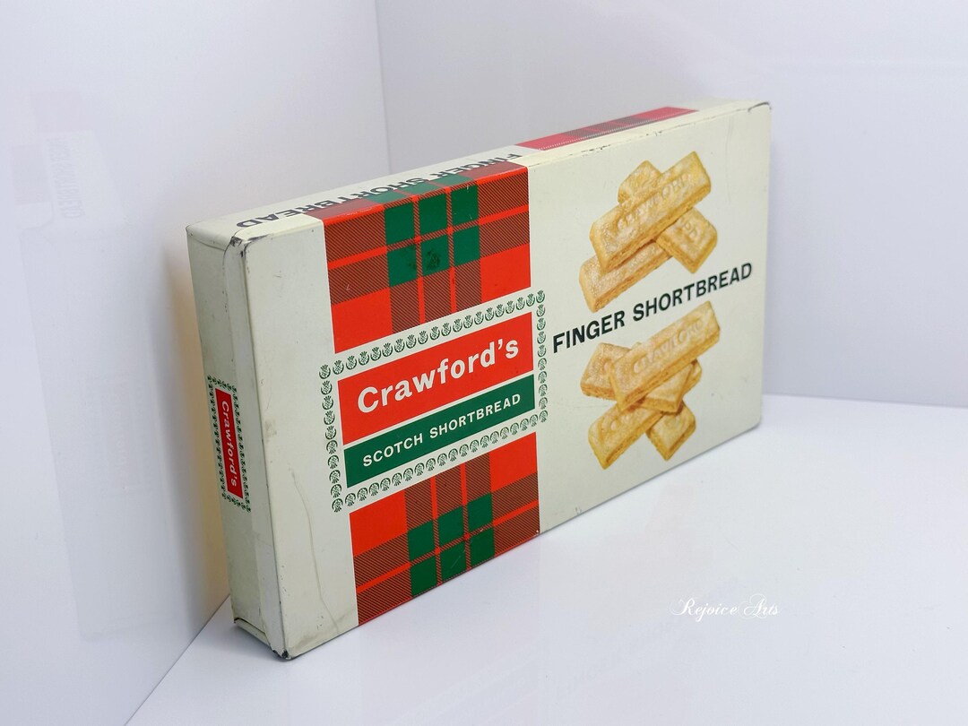 Vintage Crawford's Scotch Shortbread Tin William Edinburgh - Etsy