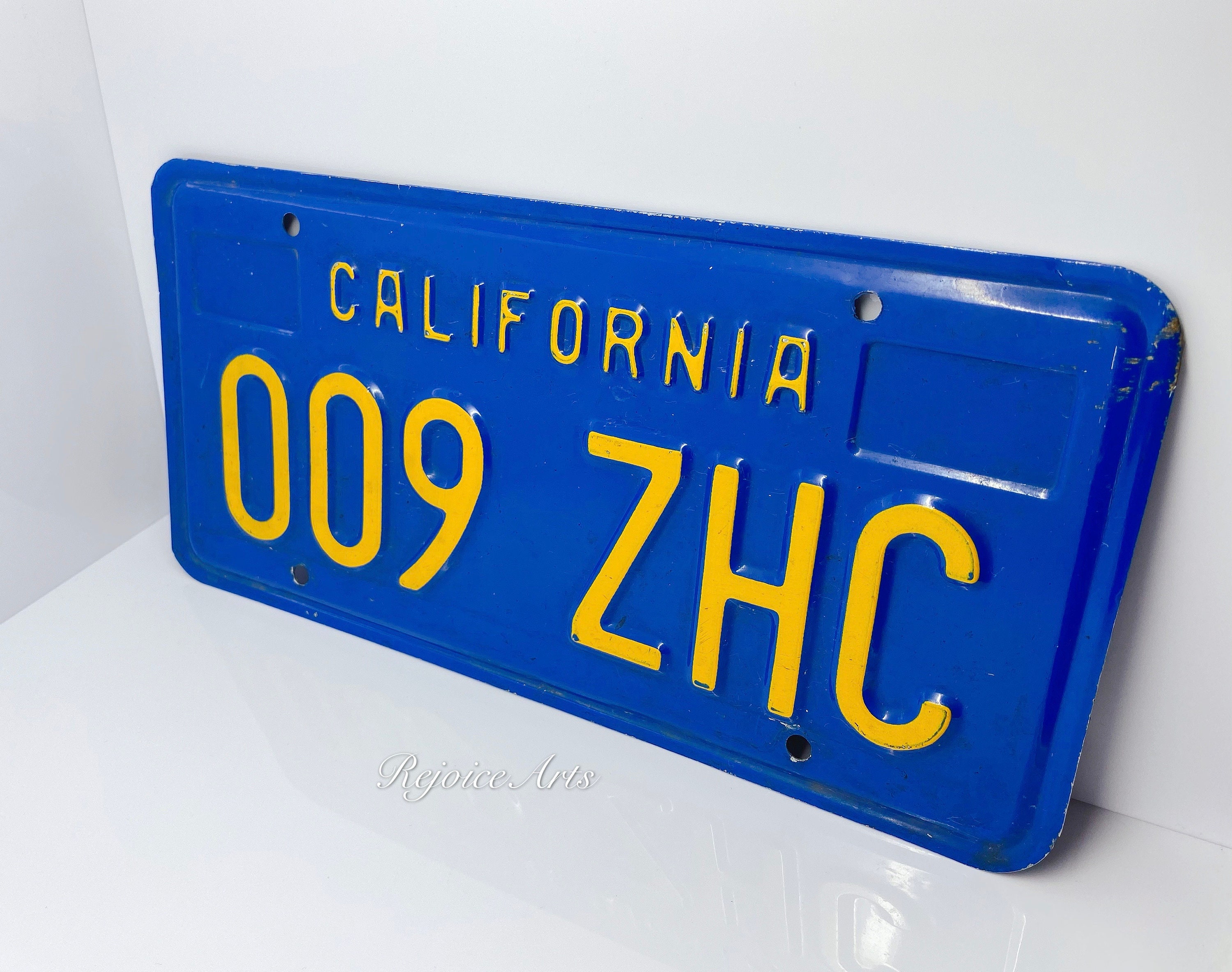 Vintage California License Plate | Etsy