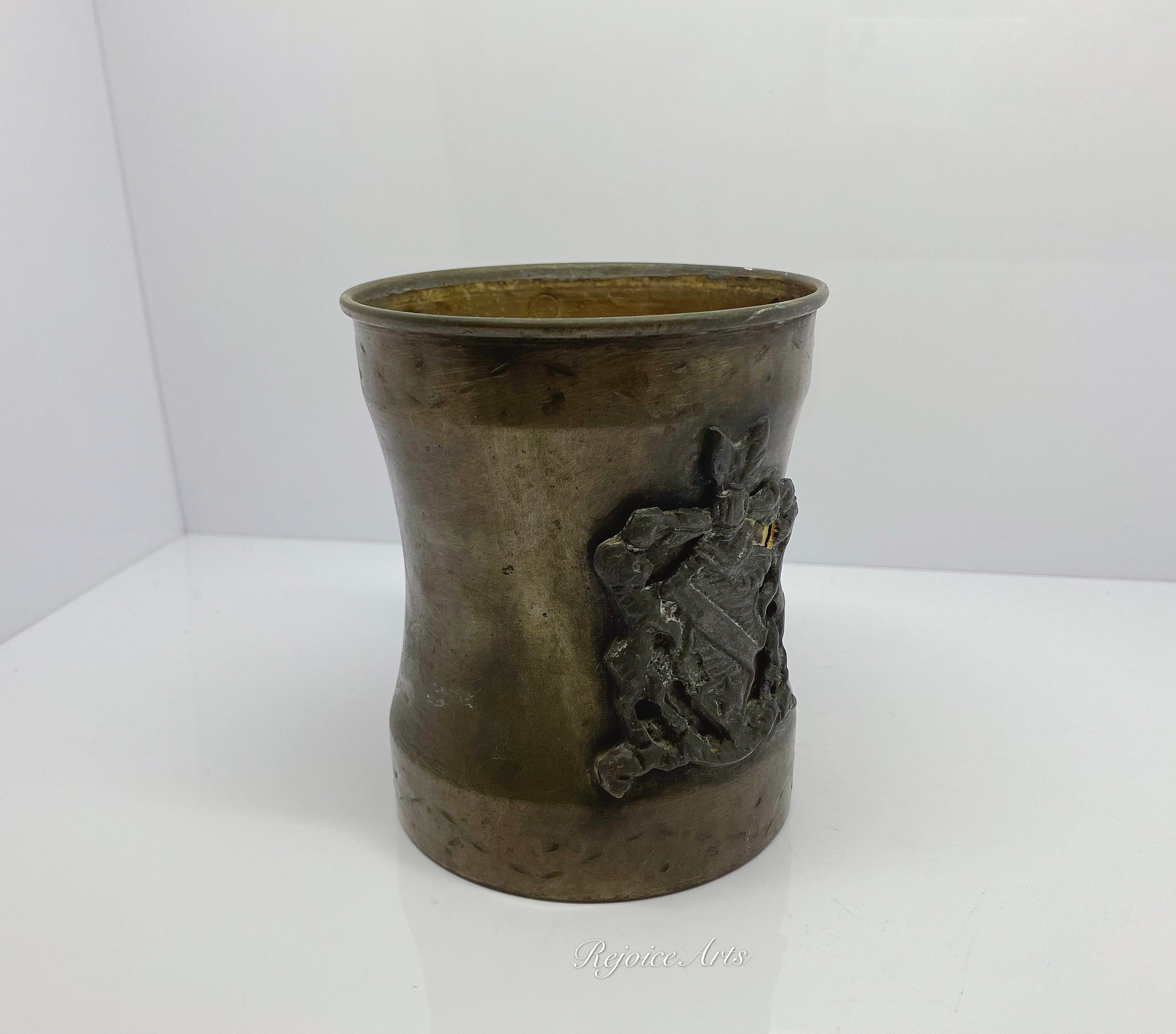 Vintage Medieval Style Pewter Ale Tankard Beer Mug With - Etsy UK