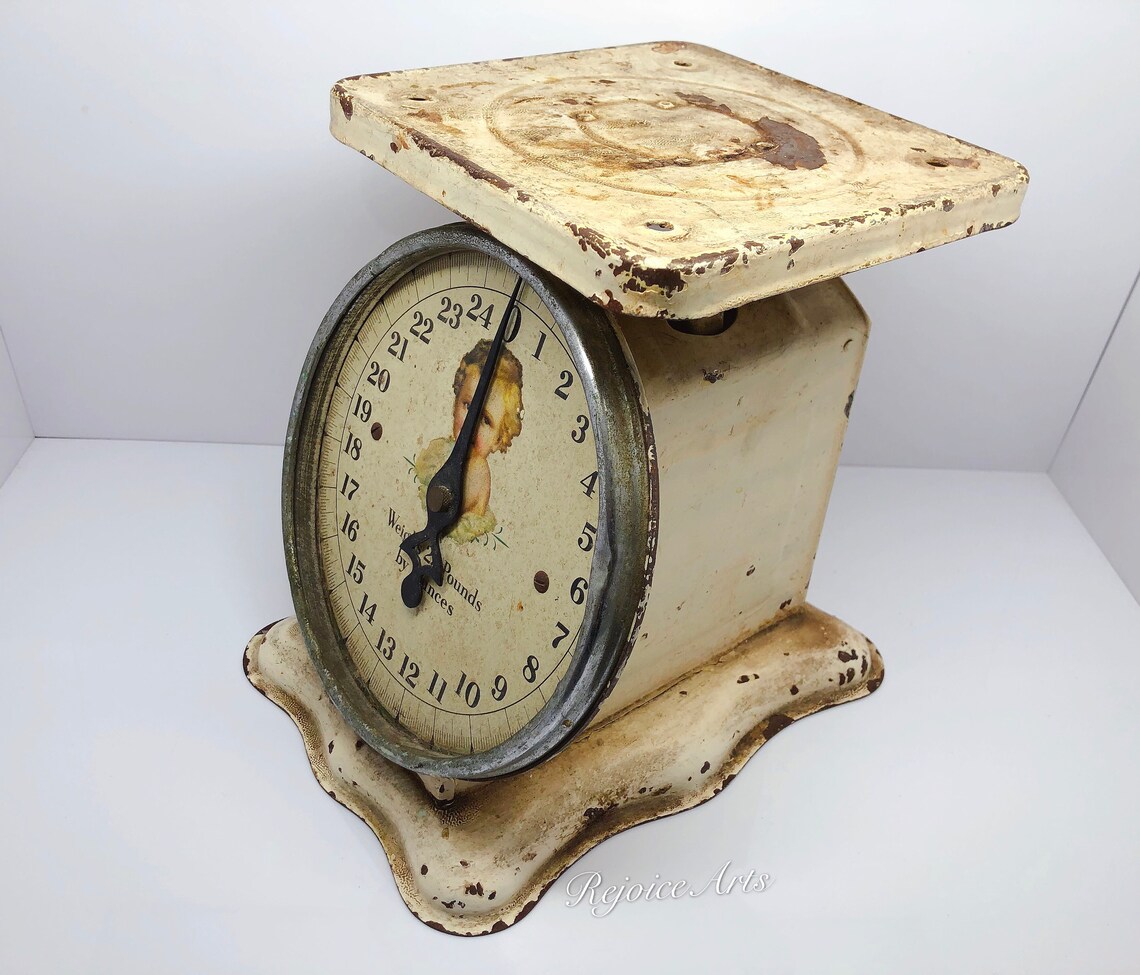 Vintage Baby Scale up to 25 LBS - Etsy