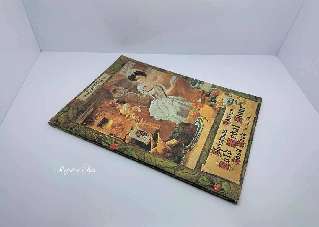 Gold Medal Flour Cook Book 1904 Christmas Edition 1970 Reprint Cookbook ...