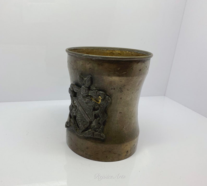 Vintage Medieval Style Pewter Ale Tankard Beer Mug With | Etsy