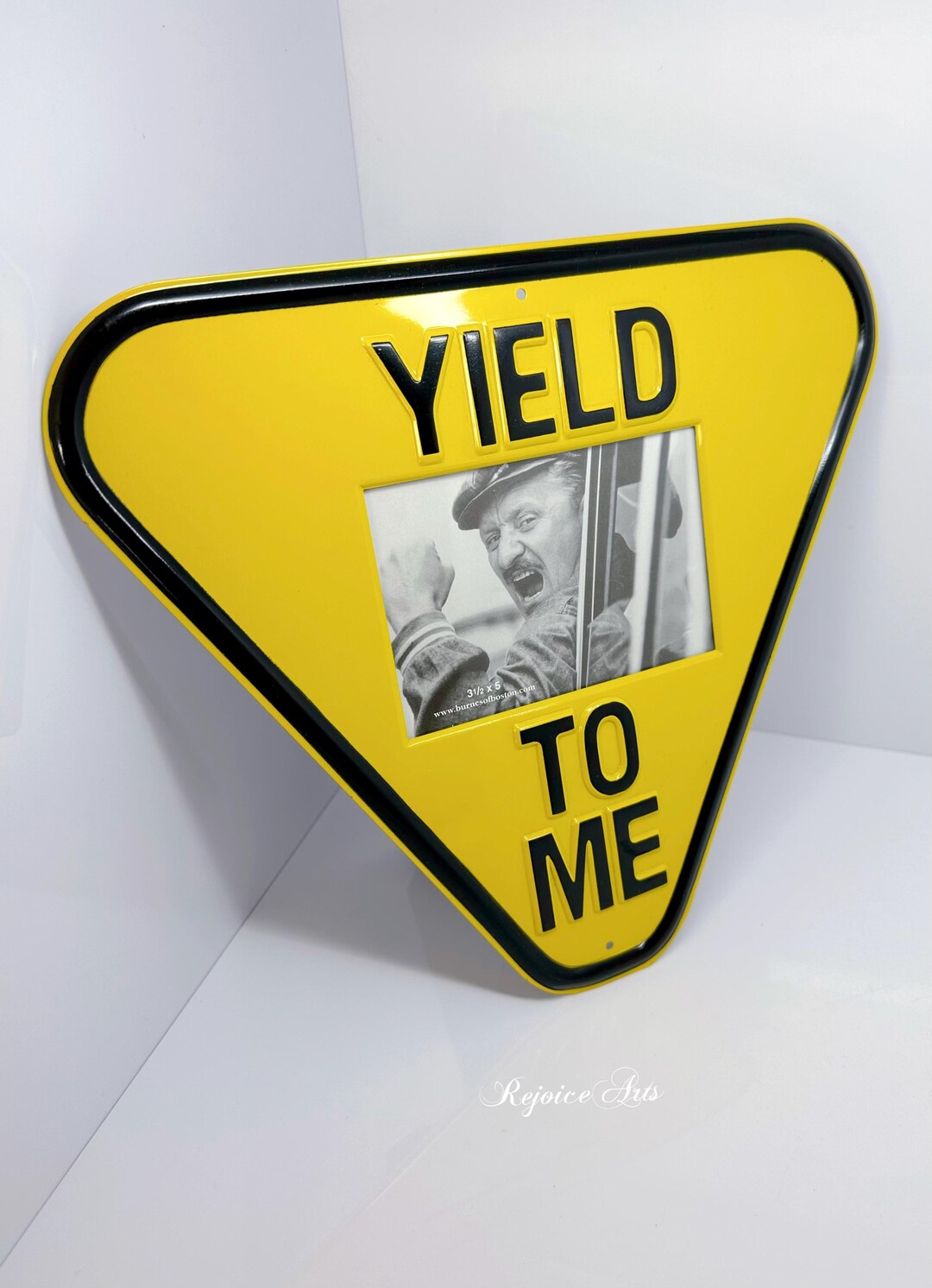 Yield to Me Road Sign Design Picture Frame - Etsy