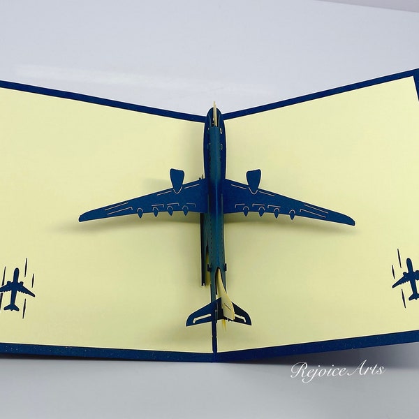 Airplane Card - Etsy