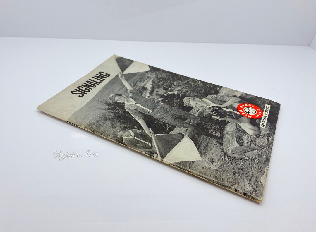 Signaling Merit Badge Series Boy Scouts of America 1970 - Etsy