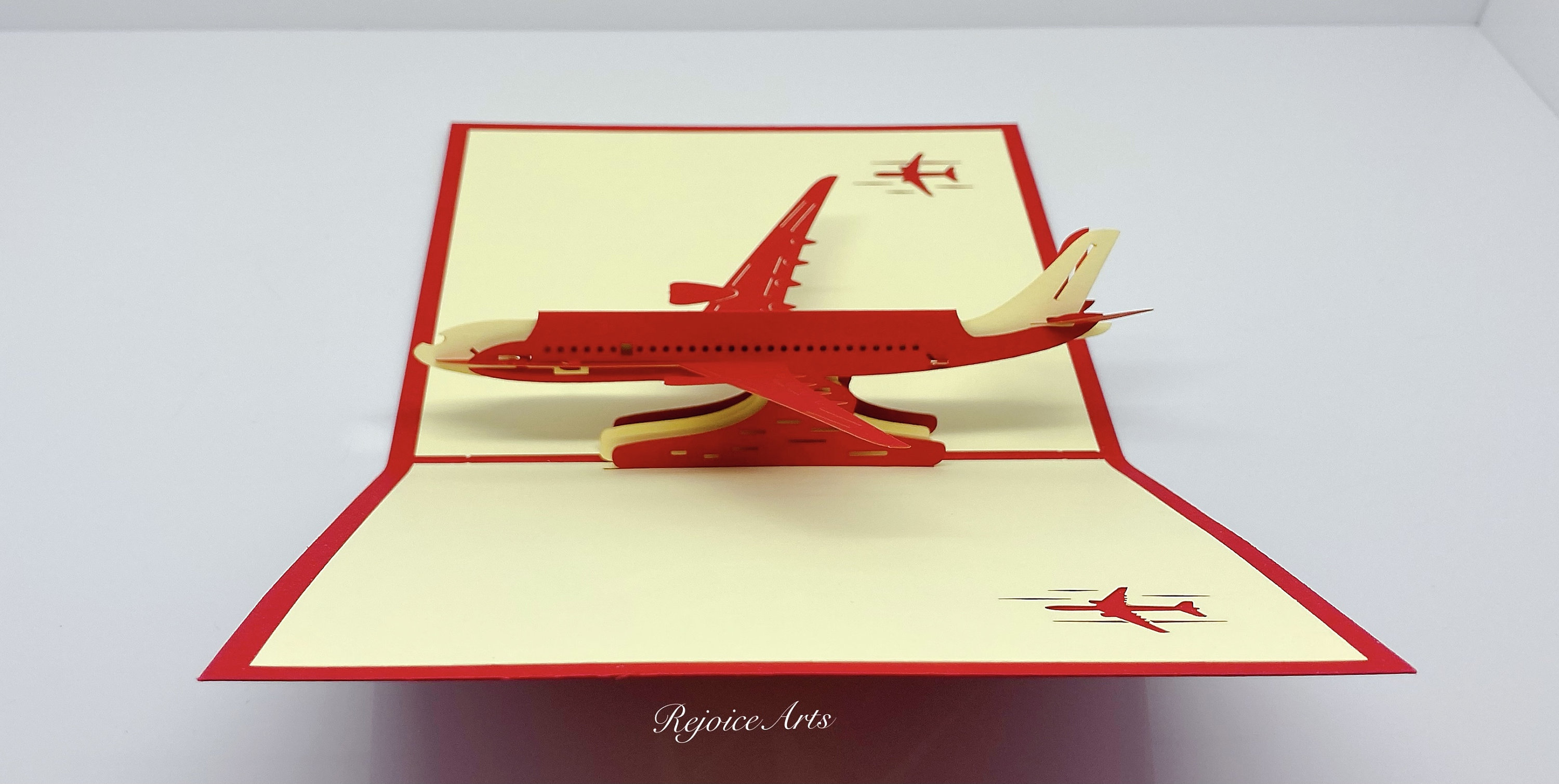 3D Pop up Airplane Card - Etsy