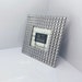 Vintage Aluminum Square Photo Frame Made in Taiwan - Etsy