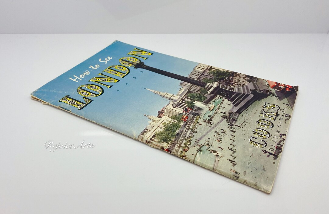 How to See London England 1958 Cooks Booklet - Etsy
