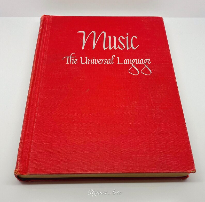 Music the Universal Language Edited by Osbourne Mcconathy | Etsy