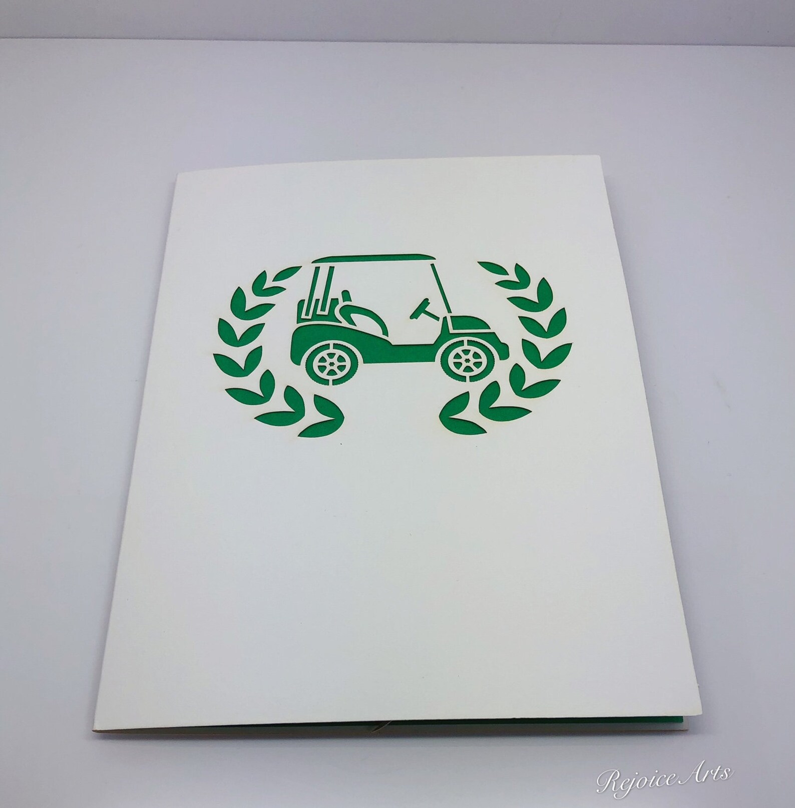 3D Pop up Golf Cart Card - Etsy