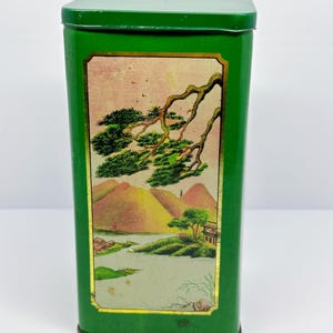 Vintage Chinese Tea Tin Taiwan - Etsy