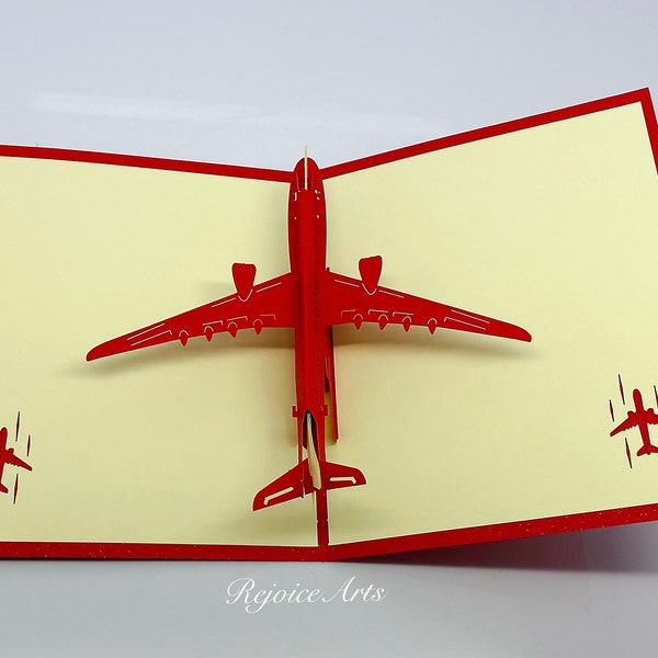 Airplane Card - Etsy