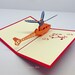 3D Pop up Helicopter Card - Etsy