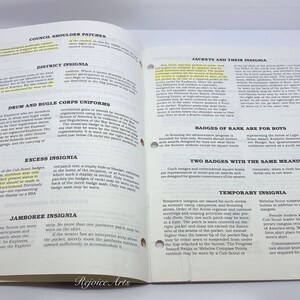 Insignia Guide Boy Scouts of America 1991 - Etsy