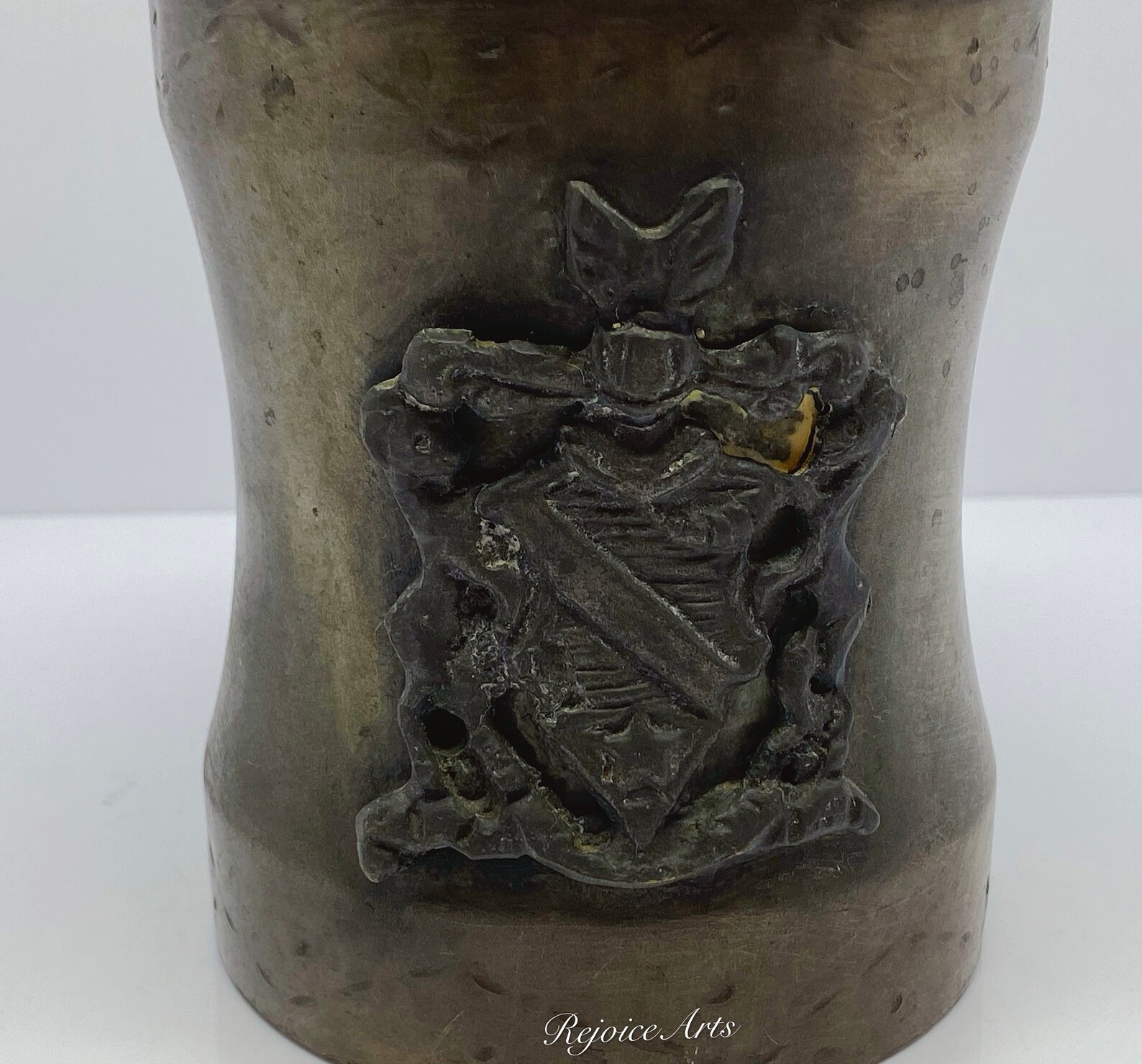 Vintage Medieval Style Pewter Ale Tankard Beer Mug With - Etsy