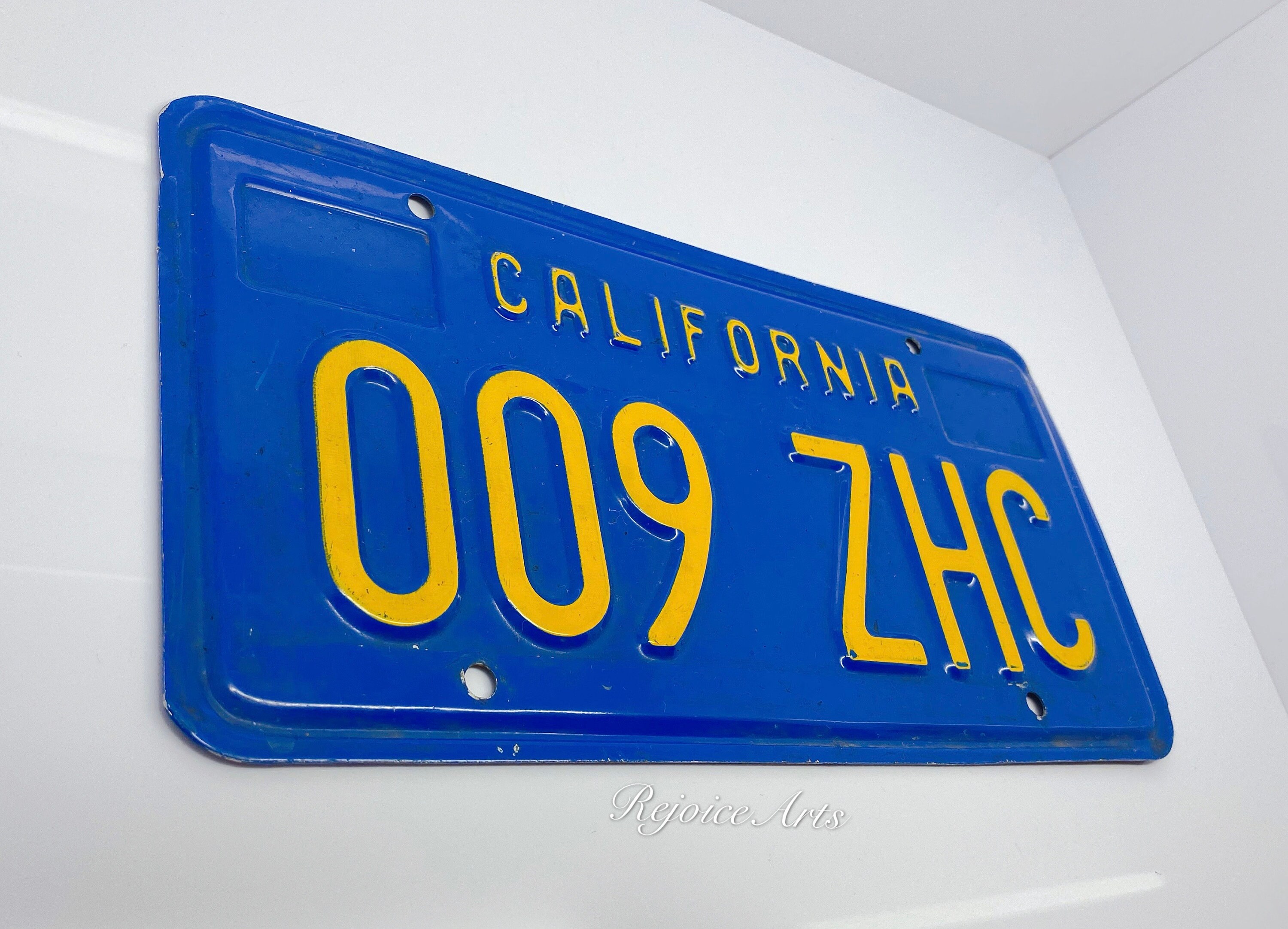 Vintage California License Plate | Etsy