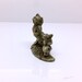 Vintage Pewter Cat and Mouse Figurine - Etsy