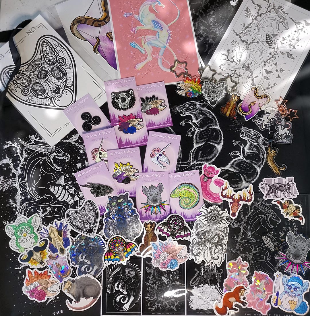 MYSTERY BOX - the Draw of the Void - Artwork - 2 Sizes (please Read ...