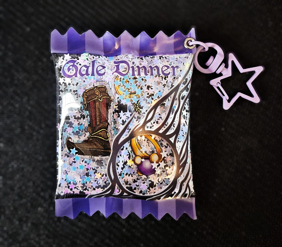 Gale Dinner - Baldur's Gate 3 - Candy Bag Shaker Charm Keychain With ...