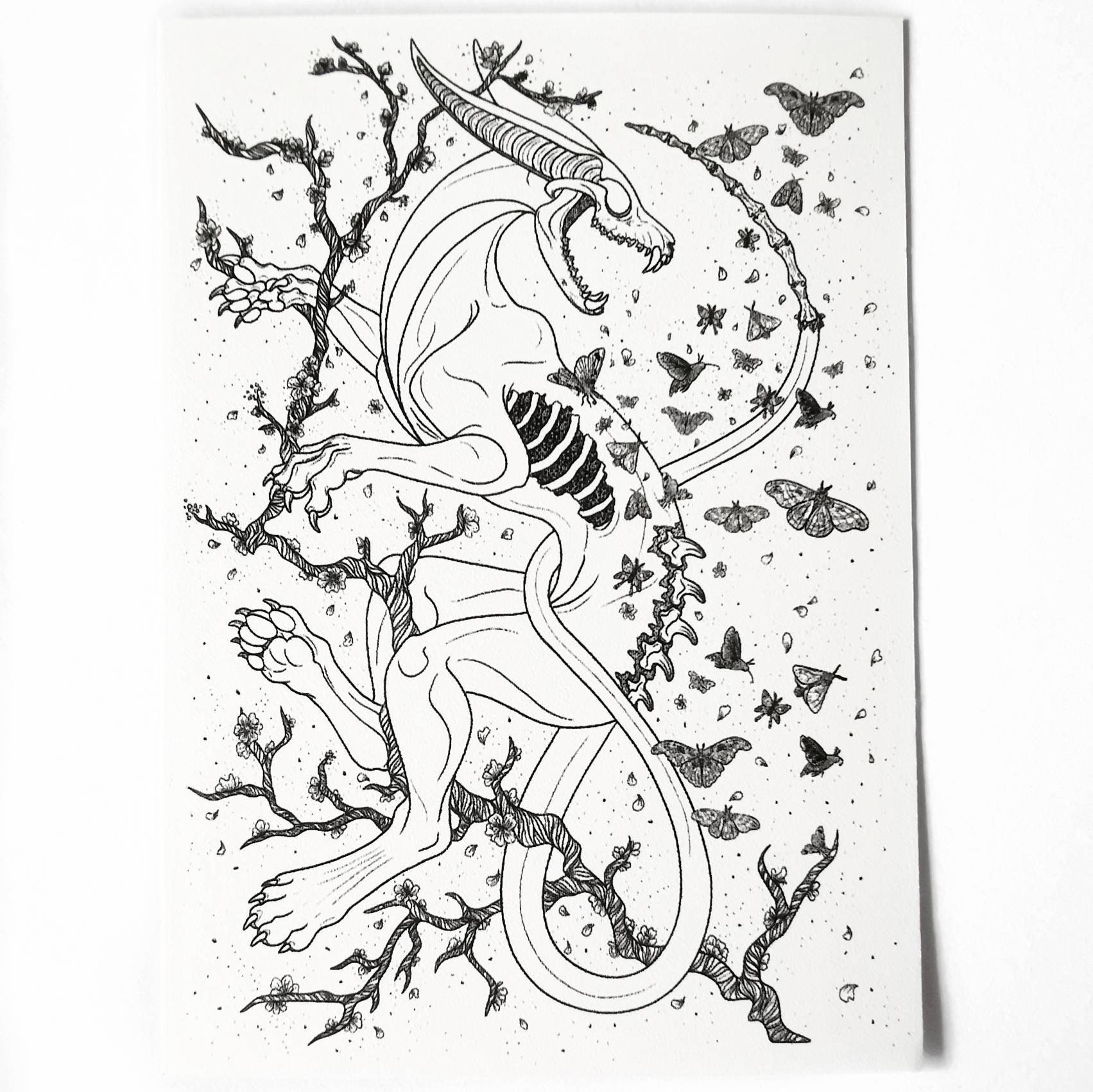 The Draw of the Void - Original Design Sticker Pack of 4 - Vulture ...