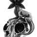 Stranger Things Dart & Cat Skull A4 / A5 Print Demogorgon Demodog D ...