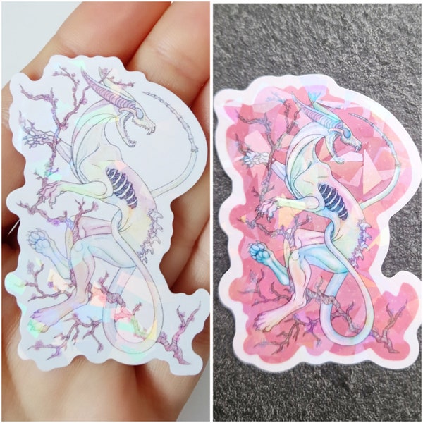 Holographic Furry Stickers - Etsy