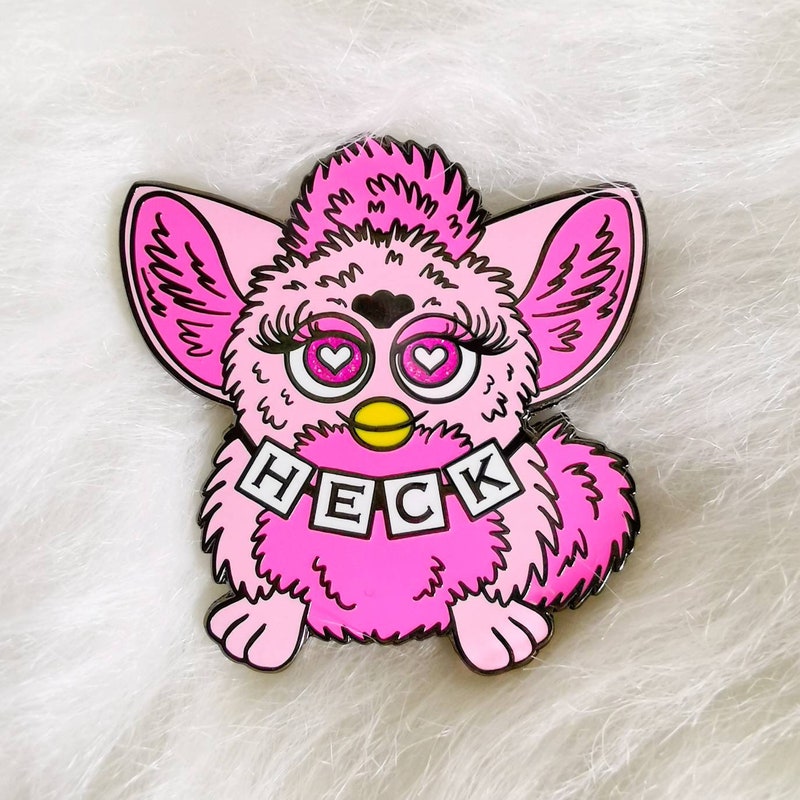 Furby Face Plate - Etsy
