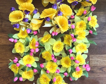 Plastic flowers | Etsy