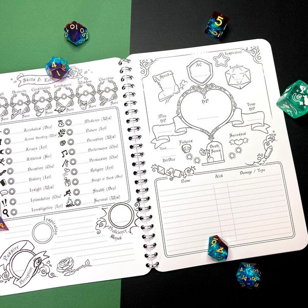 Dnd Journal - Etsy