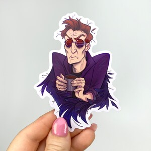 Good Omens Stickers Vinyl 80mm 3, Die-cut - Etsy