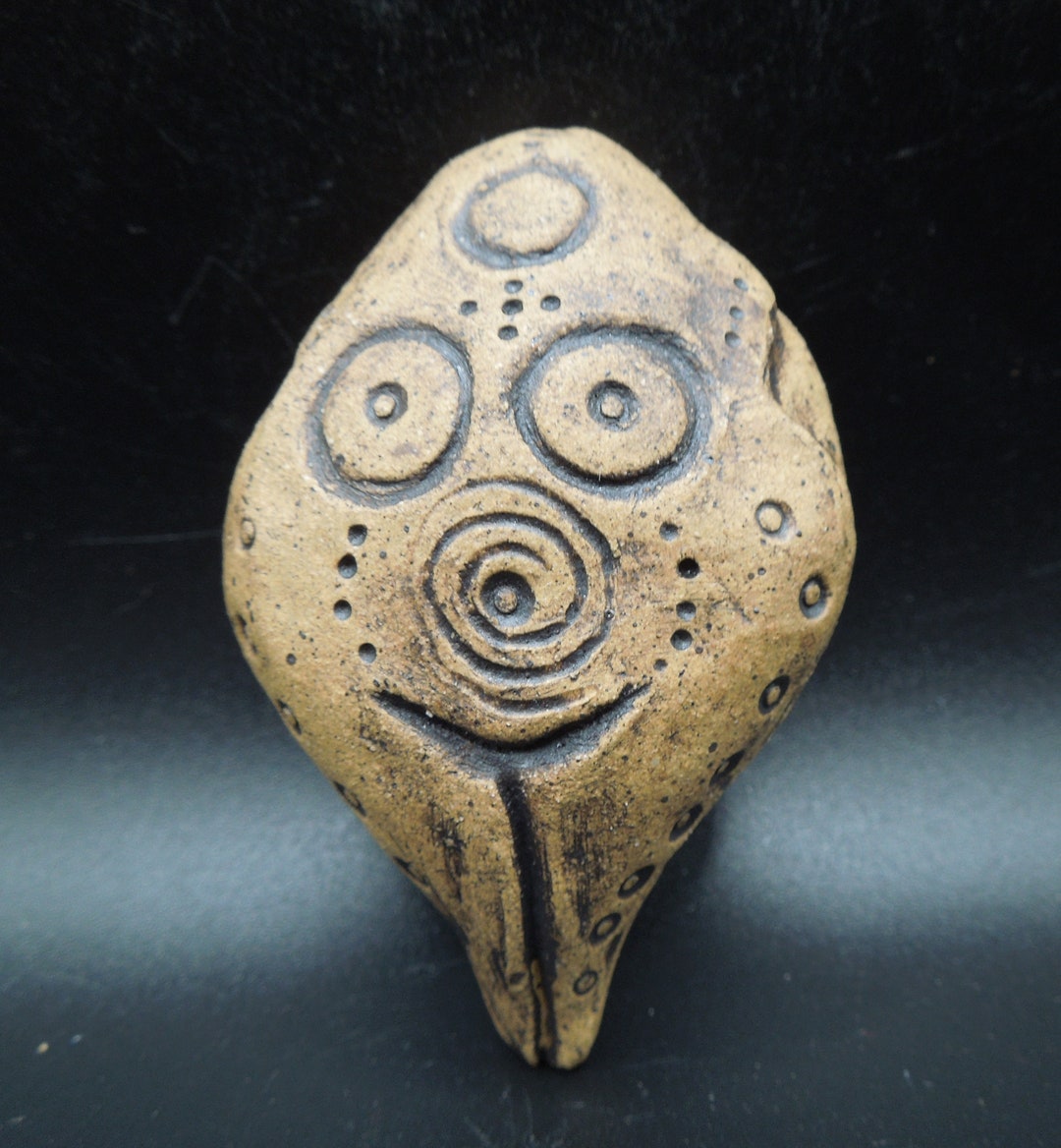 Handmade Clay Goddess Magnet: Rustic Home Decor - Etsy