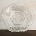 Indiana Glass Sandwich Clear Pattern Hexagon Bowl - Etsy
