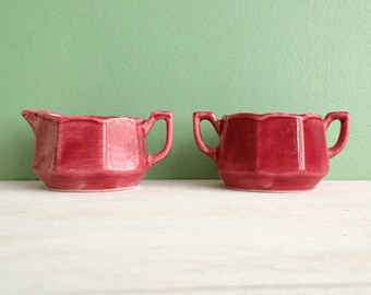 Red Creamer - Etsy