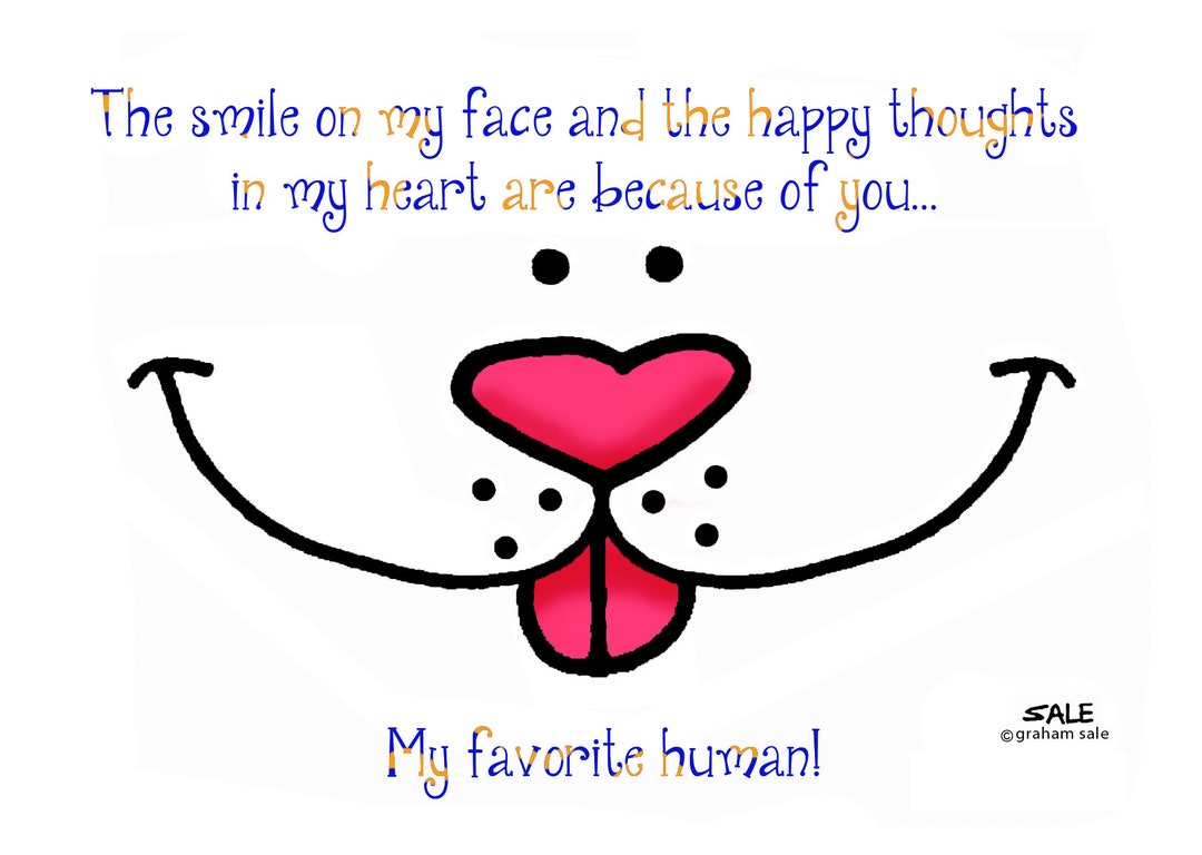 My Favorite Human Funny Dog Cartoons Greeting Cards Mugs Tee Shirts ...