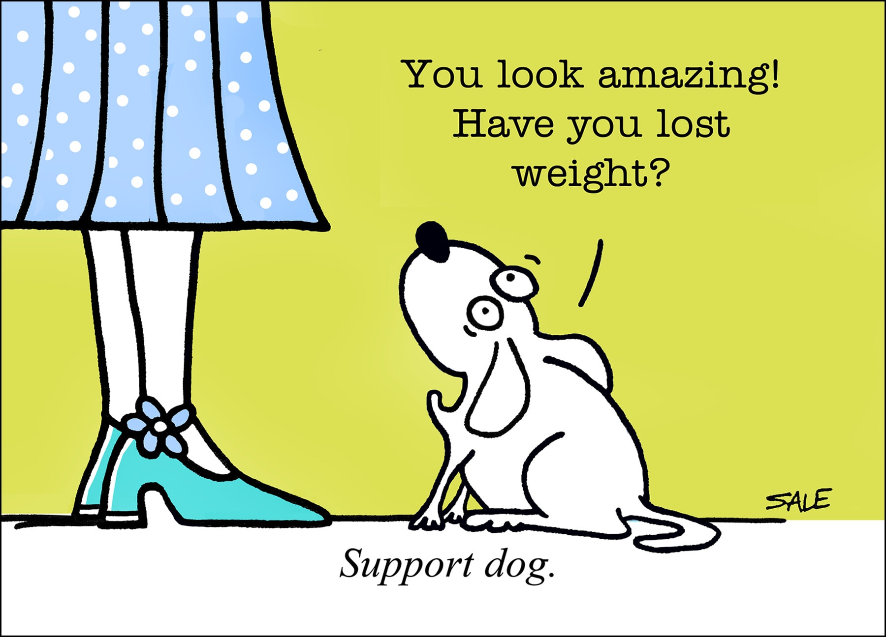 Support Dog Funny Dog Cartoons Greeting Cards Mugs Tee Shirts Mouse ...