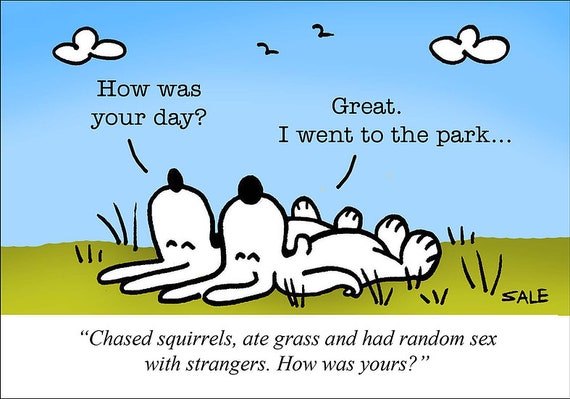 My Day Funny Dog Cartoons Greeting Cards Mugs Tee Shirts Mouse Pads Pets Animals Etsy Australia