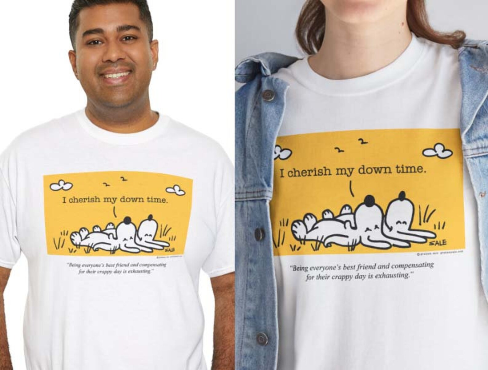 Downtime Funny Dog Cartoons Greeting Cards Mugs Tee Shirts Mouse Pads ...