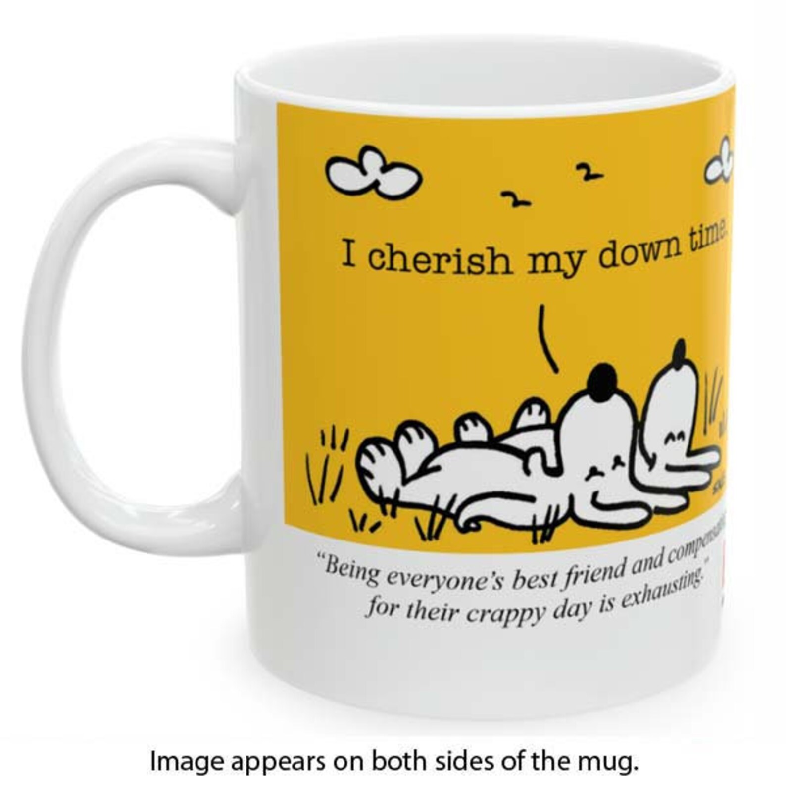 Downtime Funny Dog Cartoons Greeting Cards Mugs Tee Shirts Mouse Pads ...