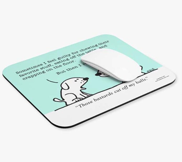 Cut off My Balls Funny Dog Cartoons Greeting Cards Mugs Tee Shirts ...