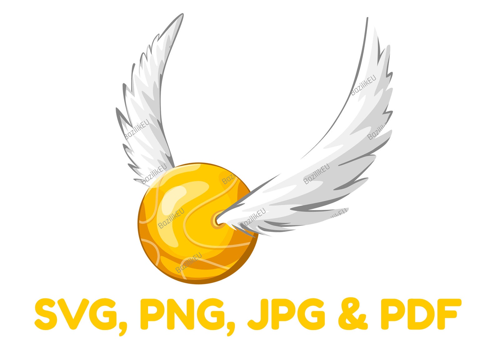 Golden Snitch SVG Harry Potter SVG Hogwarts Quidditch Harry | Etsy