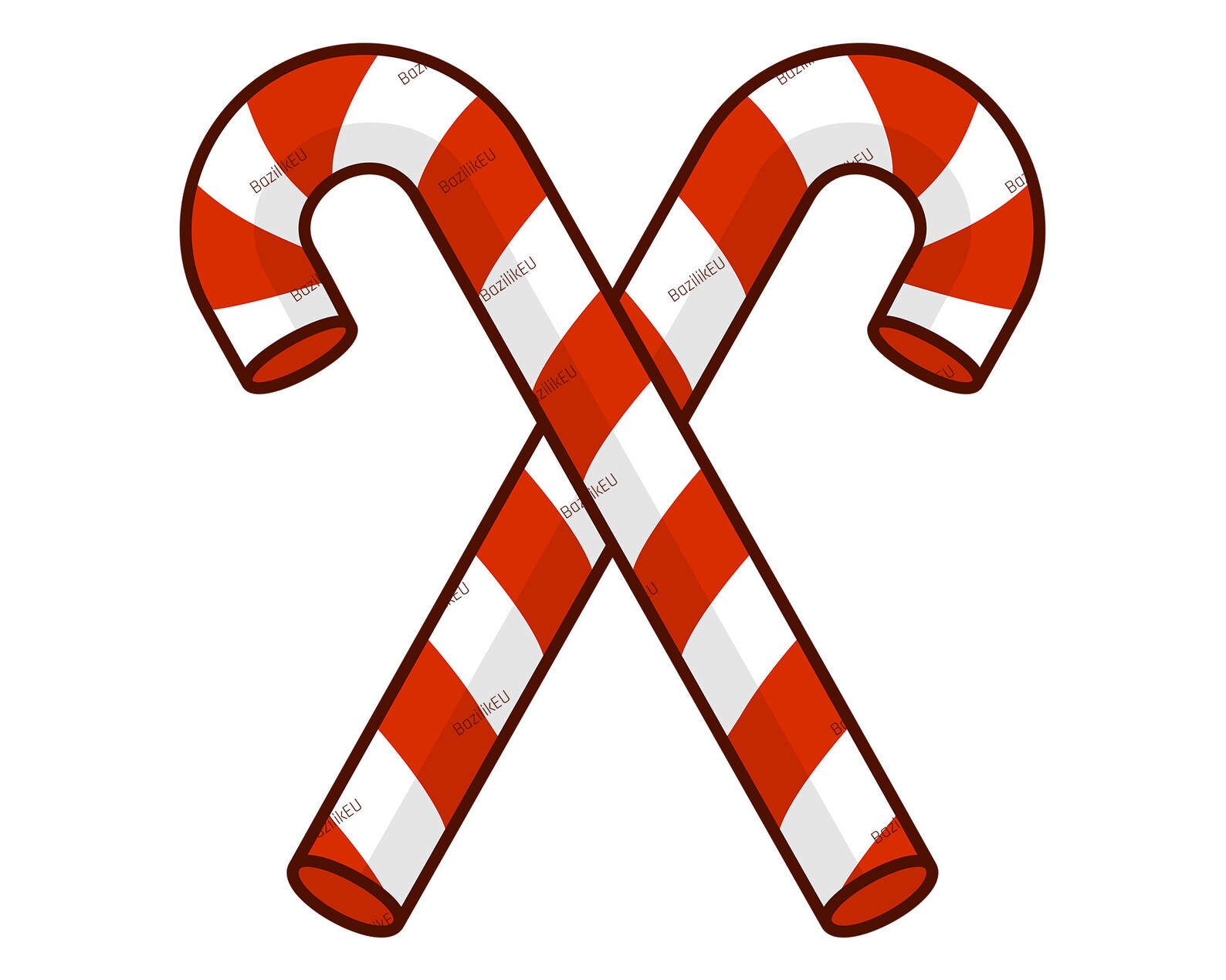 Candy Canes Svg Bundle Christmas Svg Clipart Candy Canes Etsy